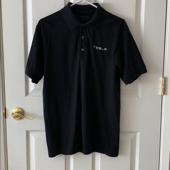 Tesla | Shirts | Mens Tesla Polo | Poshmark